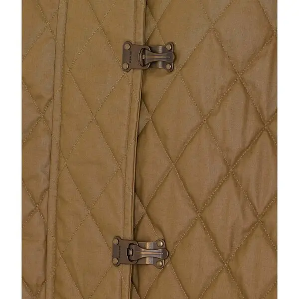 Burberry Quilted Cape - Cream