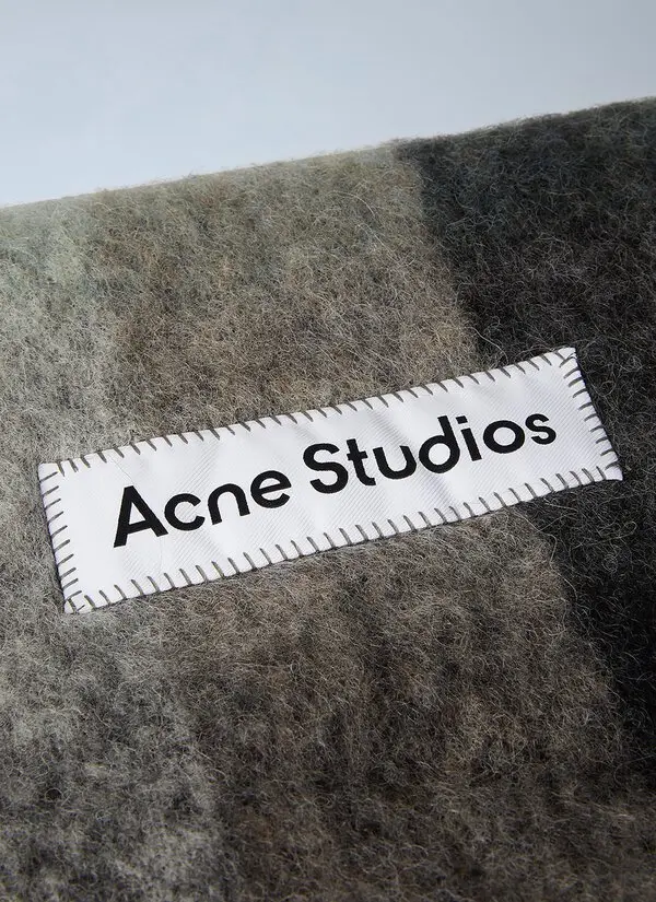 Acne Studios Check Scarf