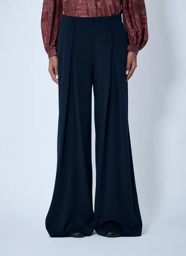 Max Mara Wool Pants - Blue