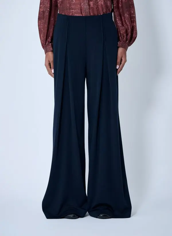 Max Mara Wool Pants - Blue