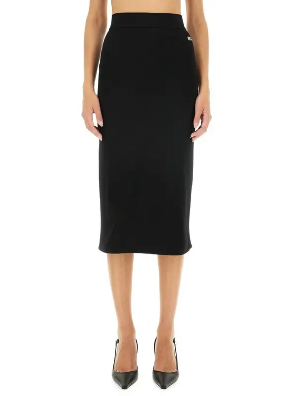 Dolce & Gabbana Longuette Skirt - Black