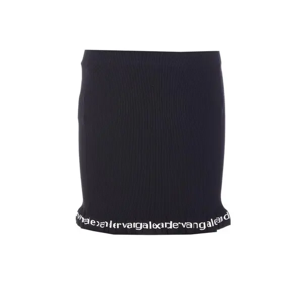 Alexander Wang Logo Mini Skirt