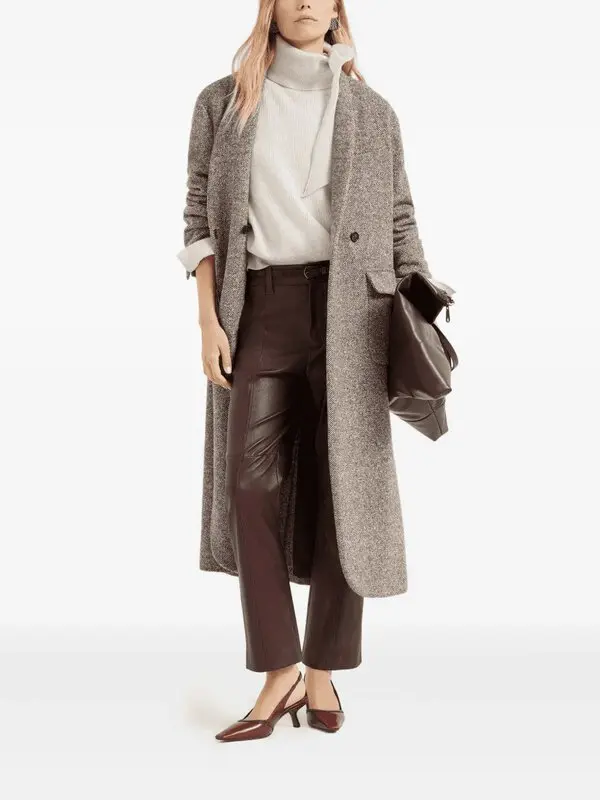 Brunello Cucinelli Belted Coat