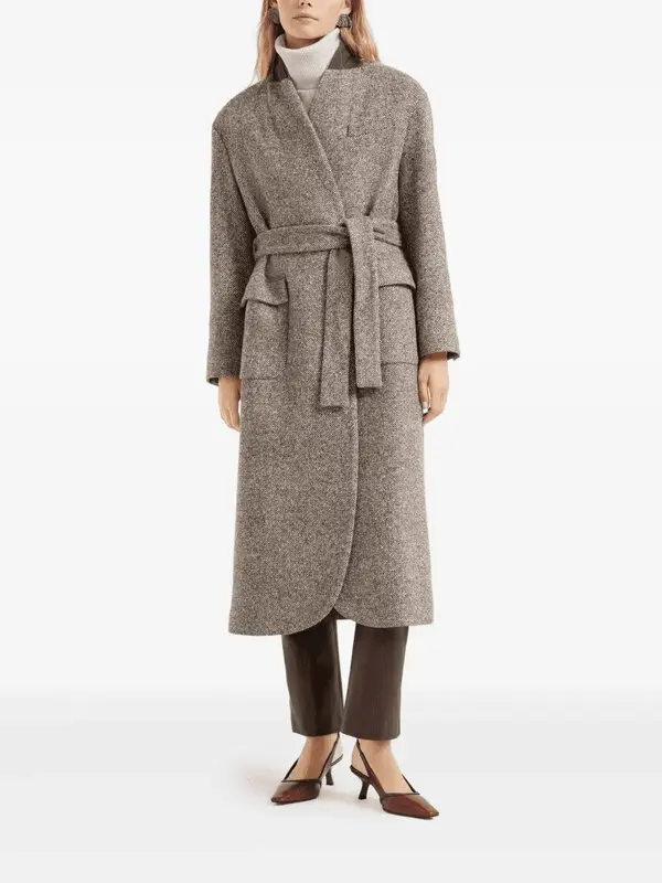 Brunello Cucinelli Belted Coat