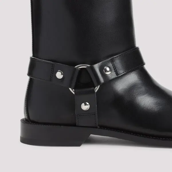 Loewe Campo Biker Shearling Boots