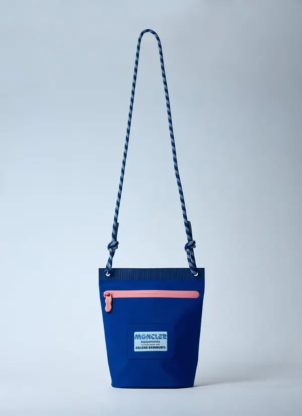 MONCLER X SALEH BEMBURY Amoeba Crossbody Pouch - Blue