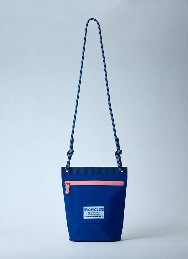 MONCLER X SALEH BEMBURY Amoeba Crossbody Pouch - Blue