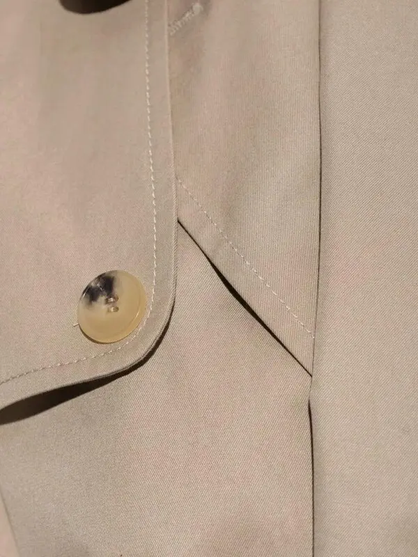 Alexander McQueen Double-breasted Trench Coat