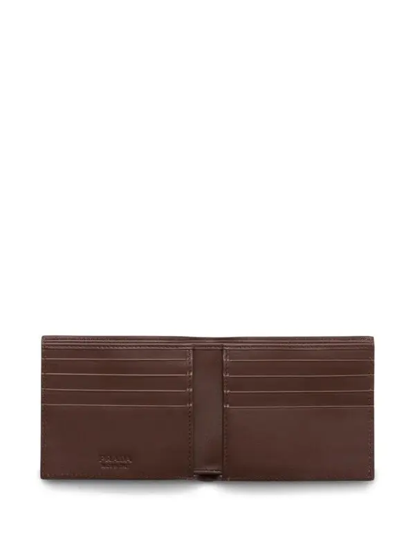 Prada Grained Leather Bi-fold Wallet