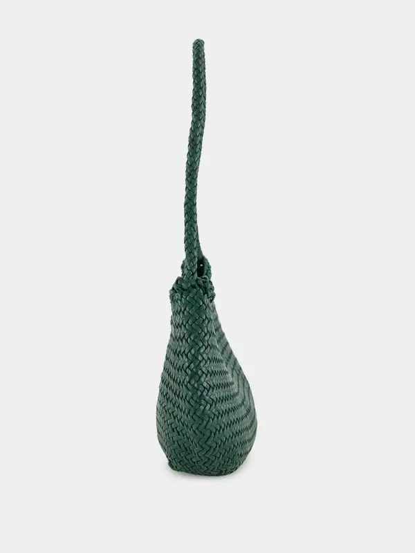 Dragon Diffusion Forest Nova Luna Woven Leather Tote