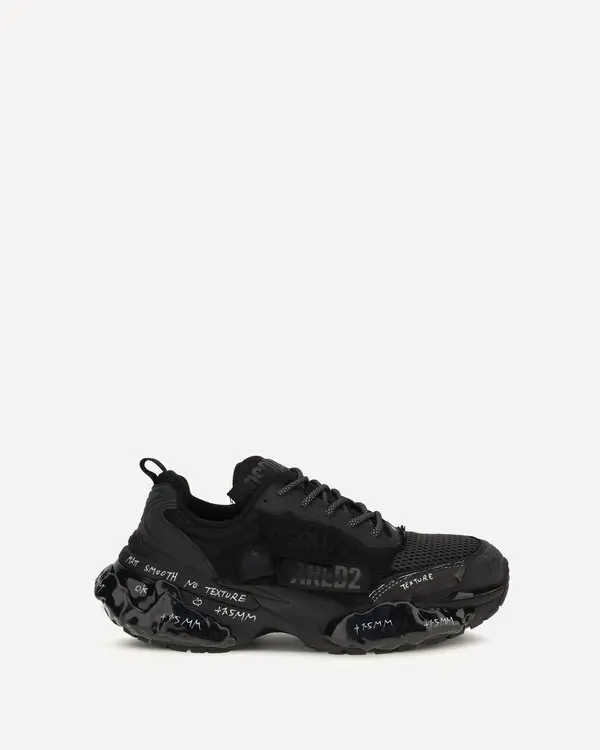 Dsquared2 Faster Sneakers With Mesh Inserts