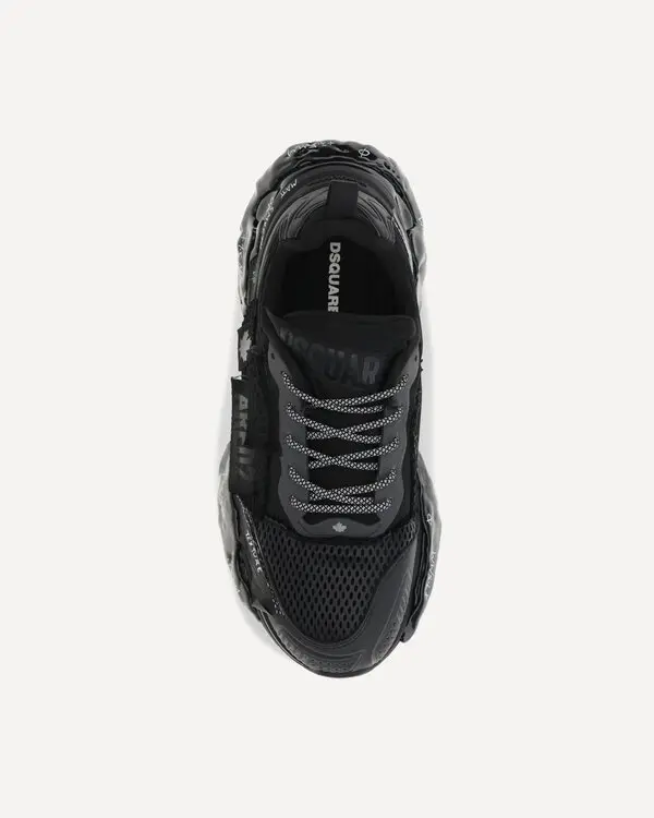 Dsquared2 Faster Sneakers With Mesh Inserts