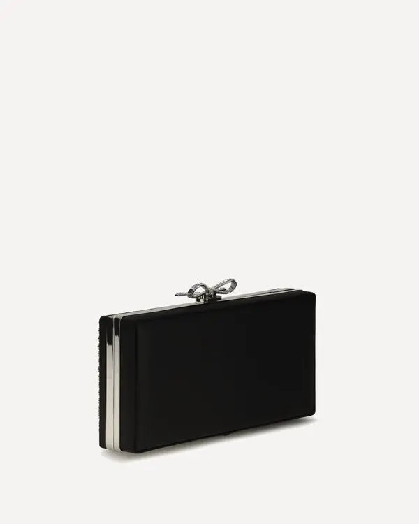 SELF-PORTRAIT Crystal Chainmail Clutch