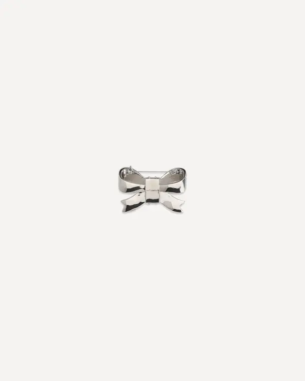 SELF-PORTRAIT Crystal Bow Brooch
