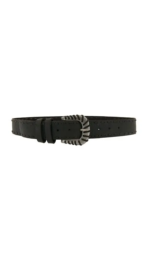 Free People Holt Leather Belt - Black