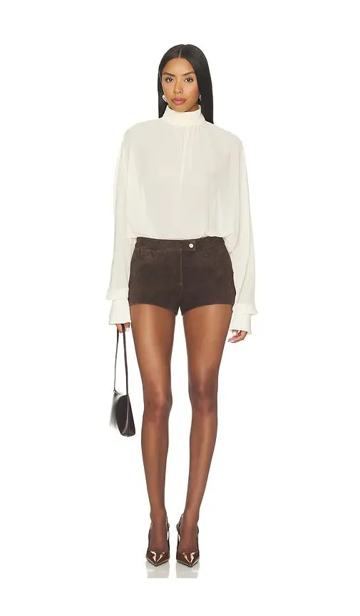 SEROYA Farran Blouse In Ivory