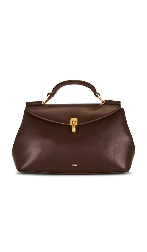 Jw Pei Audrey Flap Lock Top Handle Bag