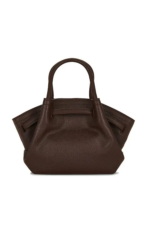 Jw Pei Hana Mini Tote Bag In Brown - Dark Brown