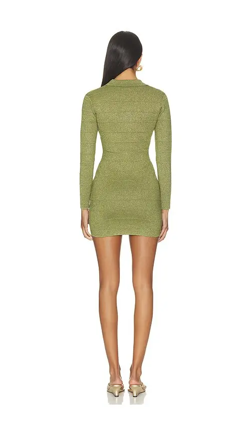 Retrofete Siona Knit Dress In Green