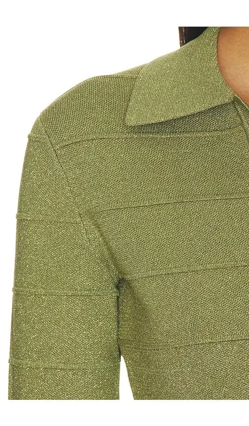 Retrofete Siona Knit Dress In Green