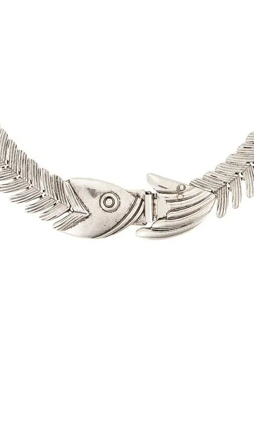LOVERS AND FRIENDS Ryder Necklace In Metallic