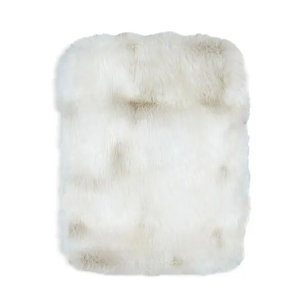 BROOKSTONE Bubble Faux Fur Warming Pod - Ivory