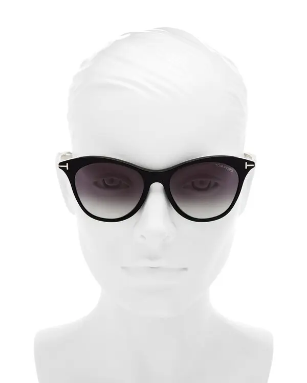 TOM FORD Micaela Cat Eye Sunglasses, 53mm