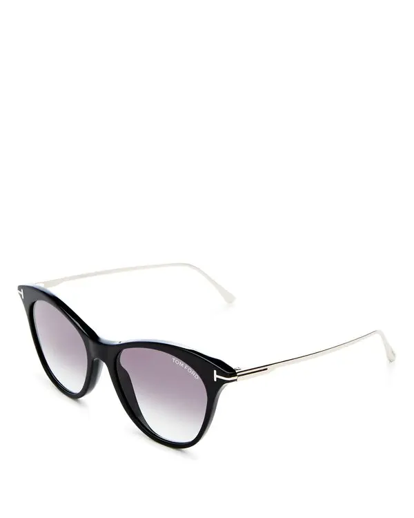 TOM FORD Micaela Cat Eye Sunglasses, 53mm