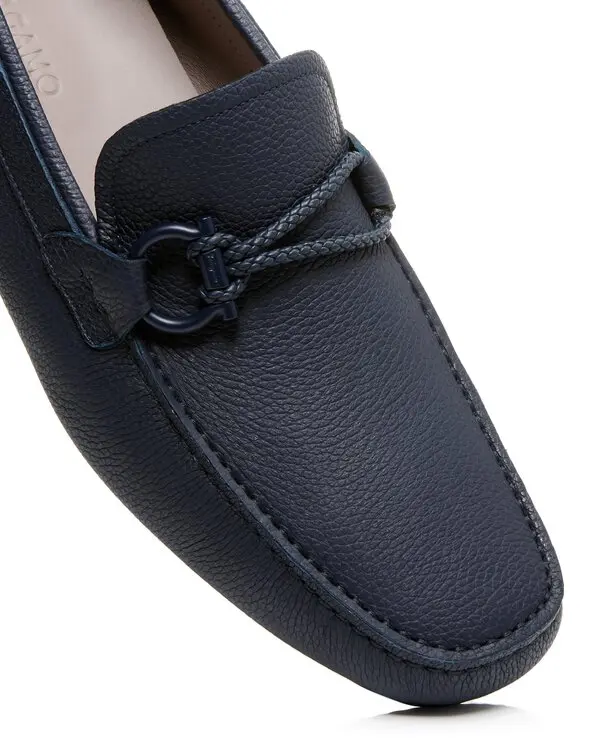 FERRAGAMO Front 4 Moc Toe Drivers Wide