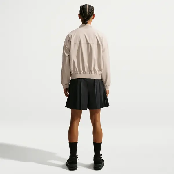 Nike 24.7 Perfectstretch Dri-fit Uv Protection Oversized Bomber Jacket