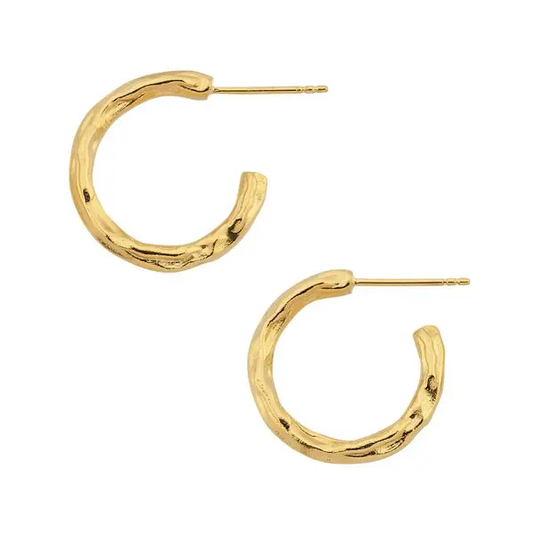 ASSUWA Galatea Hoop Earrings - Gold
