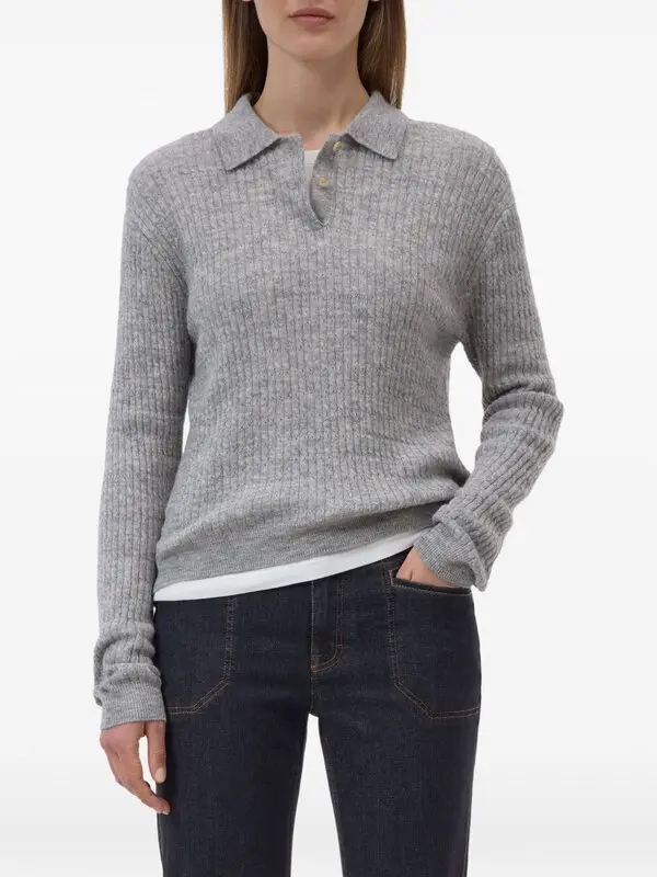 Closed Wool Blend Polo Shirt