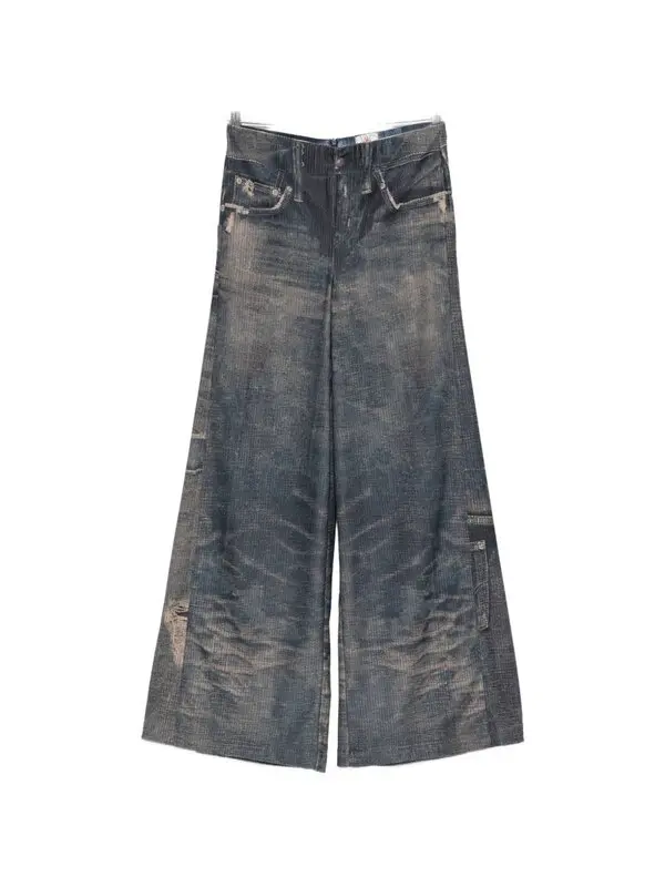 BYE Palazzo Flared Trousers