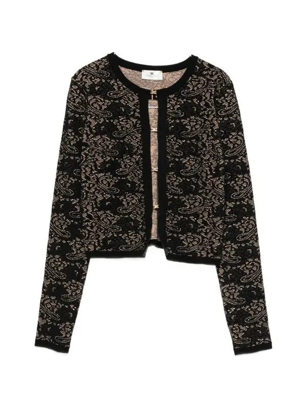 Elisabetta Franchi Crewneck Cardigan