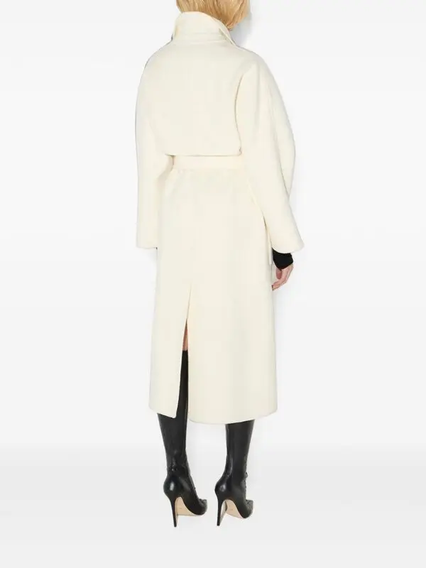 Elisabetta Franchi Wool Long Coat