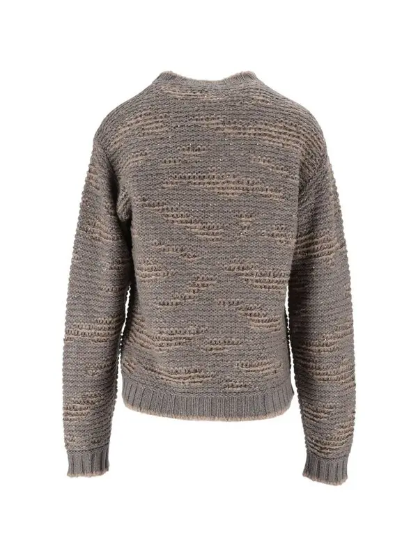 Fabiana Filippi Wool Blend Crewneck Sweater
