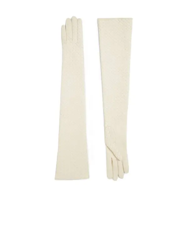 Bottega Veneta Knit Long Gloves