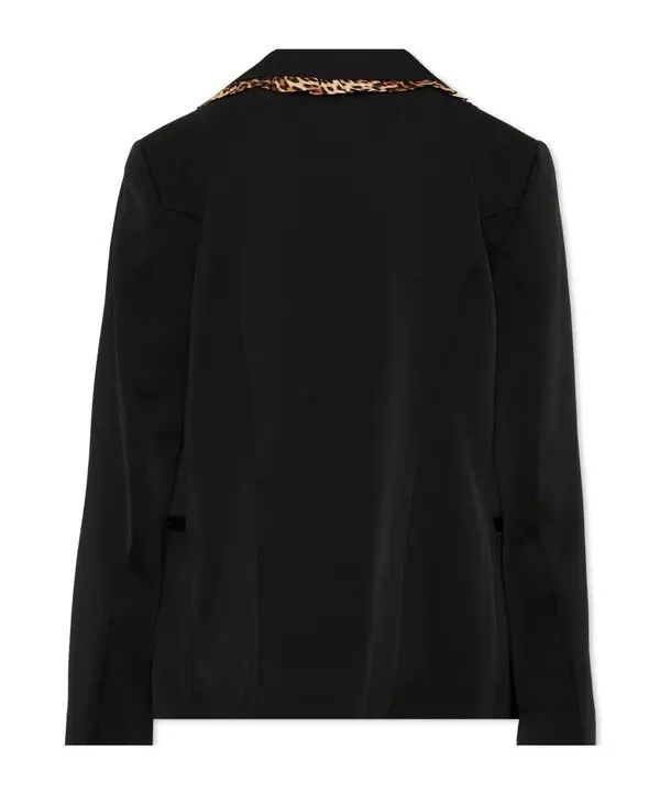 Roberto Cavalli Leopard-print Blazer