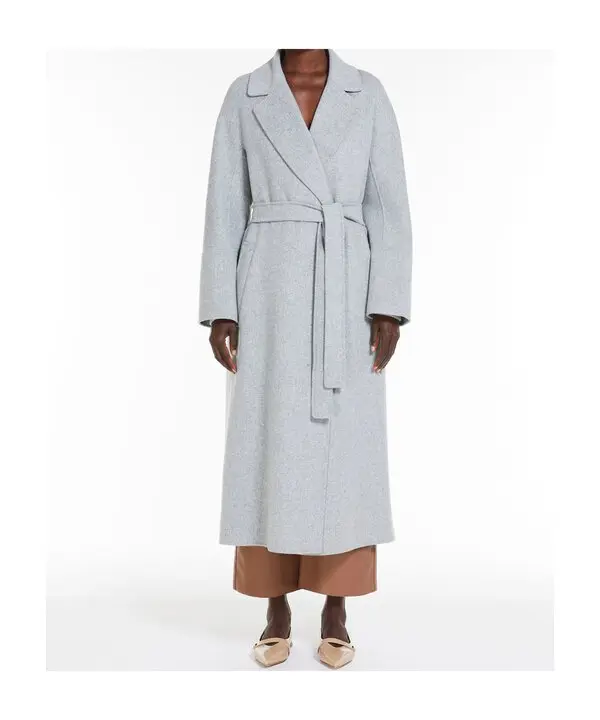 Max Mara Belted Long-sleeved Coat