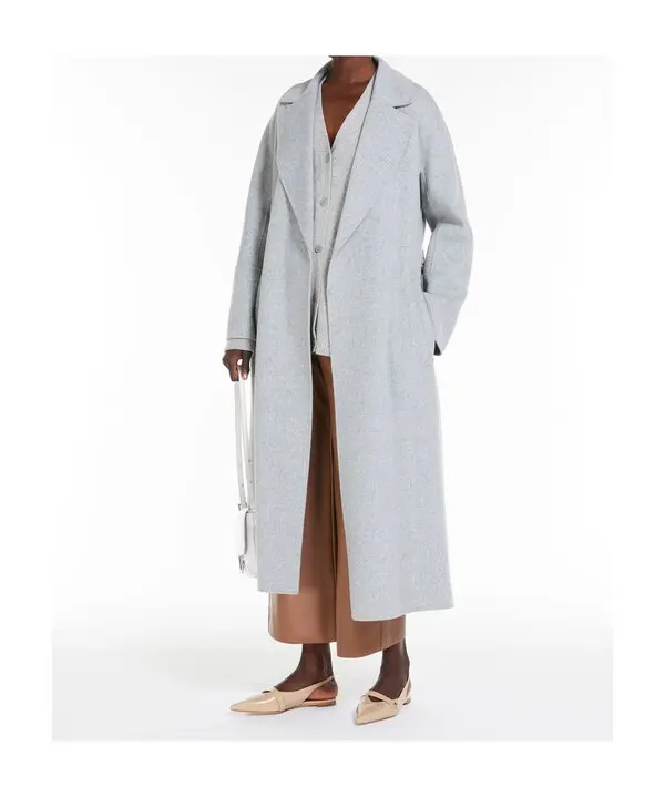 Max Mara Belted Long-sleeved Coat