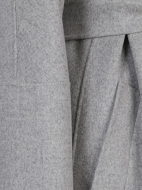 Max Mara Belted Long-sleeved Coat