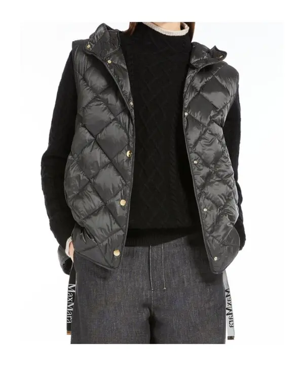 Max Mara Quilted Down Vest