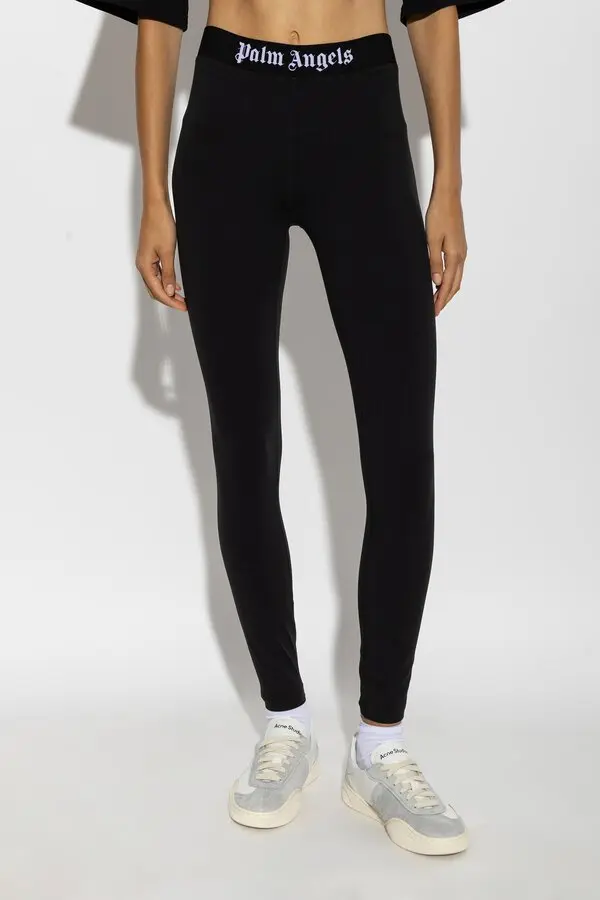 Palm Angels Elastic-waist Leggings