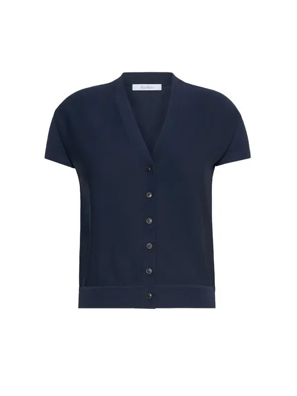 Max Mara Viscose Cardigan - Ultramarine