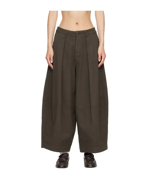 You Must Create Deadbeat Pants - Brown