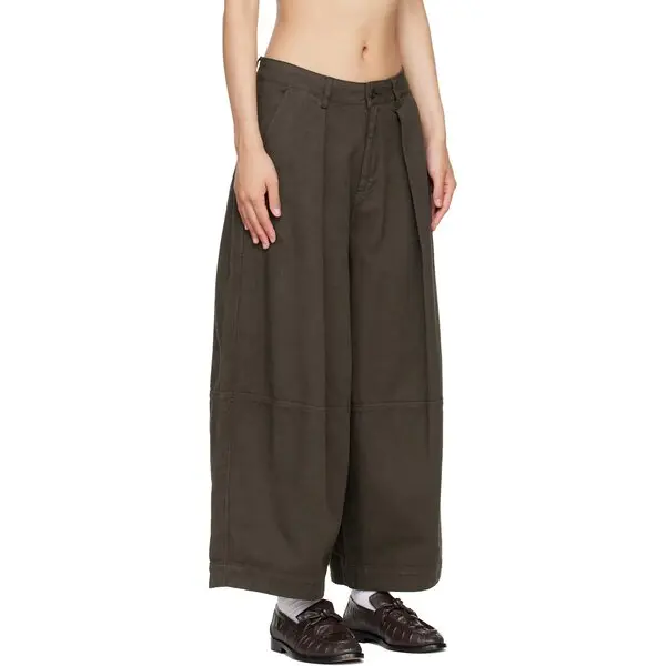 You Must Create Deadbeat Pants - Brown