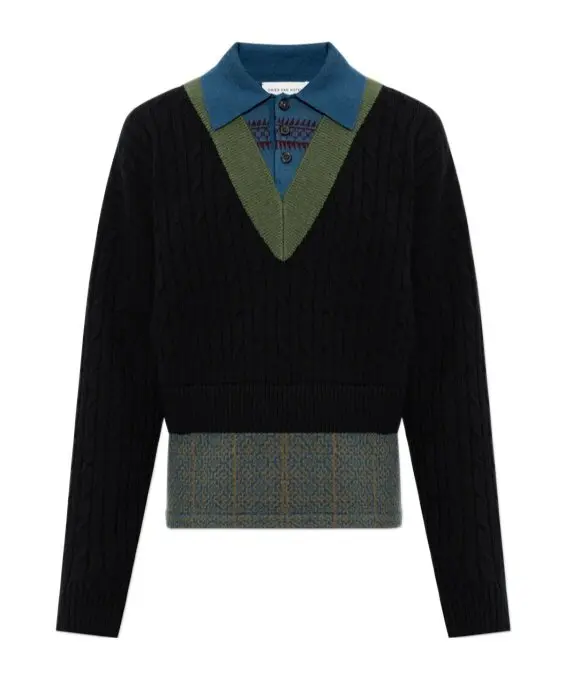 Dries Van Noten Long-sleeved Sweater
