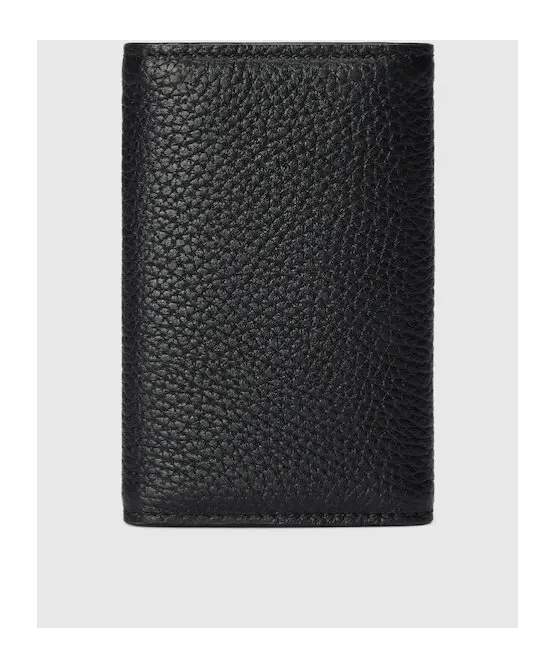 Gucci Logo-embellished Leather Keyholder