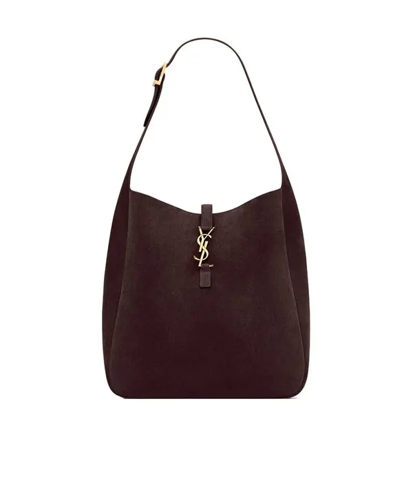 Saint Laurent Le 5 À 7 Supple Large Suede Shoulder Bag - Arab