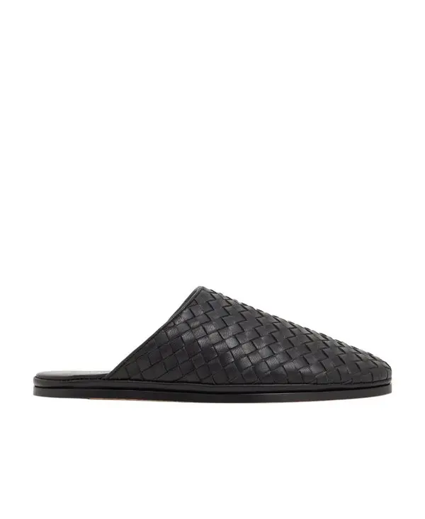 Bottega Veneta Logo Slippers